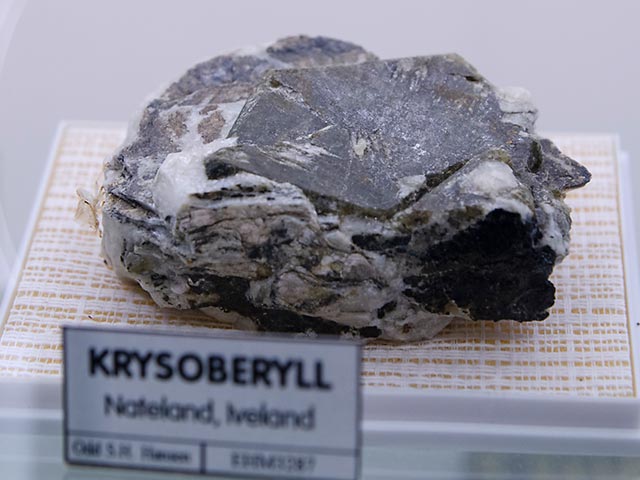 Mineral Museum Fennefoss near Evje, Norway