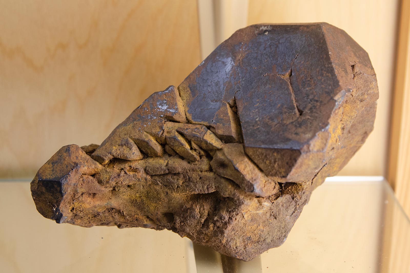 Mineral Museum Fennefoss near Evje, Norway