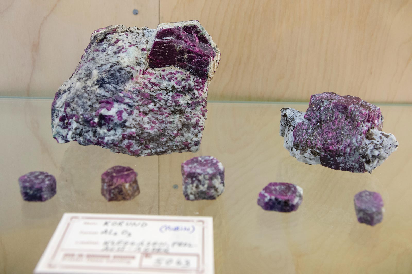 Mineral Museum Fennefoss near Evje, Norway